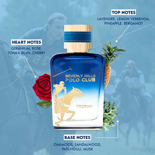 TROPHY EAU DE PARFUM - 100ML | EDP FOR MEN – Beverly Hills Polo Club